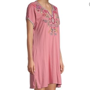 Johnny Was | Dresses | Johnny Was Hulda Easy Embroidery Tunic Dress ...